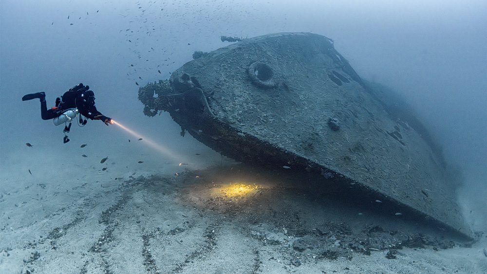 Relitto: HMS Southwold, esplorazione subacquea