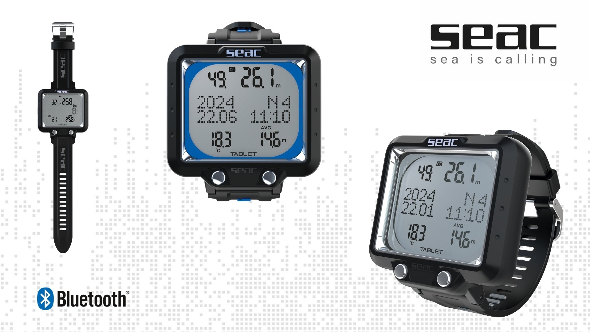 SEAC Tablet, computer subacqueo multi-miscela