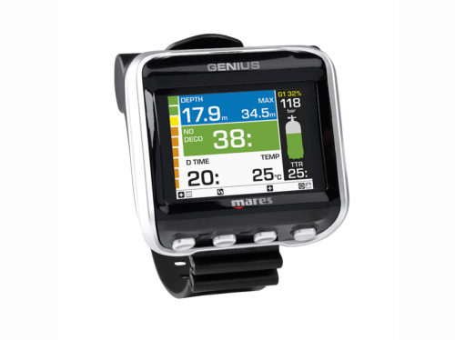 The Mares Genius computer article on Scubaportal, an underwater portal ...